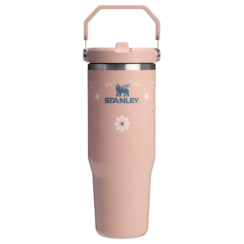 Stanley IceFlow™ Flip Straw Tumbler Pink Dusk Stitch | 887ML – Stanley ...
